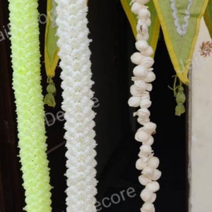 5 Pieces of Heavy Mogra Lari Flower Strings Torans Flower - Etsy Israel