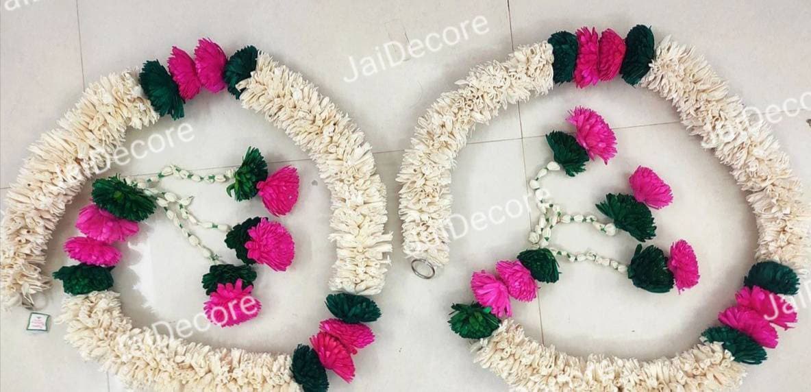 Indian Decoration Artificial Paper Flower Strings Jasmine - Etsy