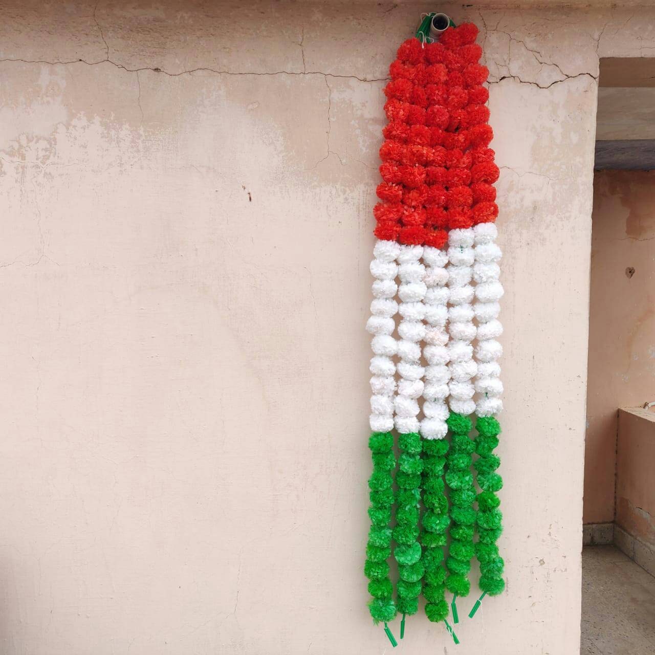 Tricolor 40 Pieces of Flower Torans Garland Lines Orange - Etsy