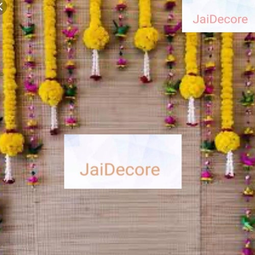 5 Strings of Indian Flower Garland Rajnigandha Rose-lily - Etsy