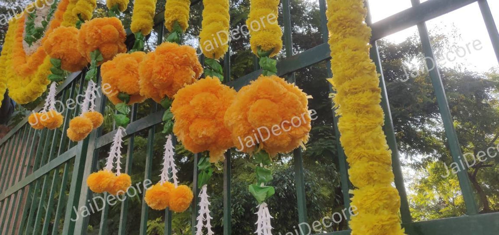 6 Feet Long Flower Toran Artificial Garland Colorfull Flower | Etsy
