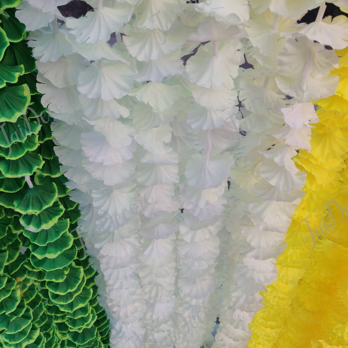 120 Pieces Lot of Daisy Flower Backdropes Flower Strings - Etsy