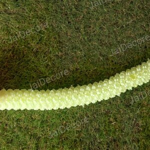 5 Pieces of Heavy Mogra Lari Flower Strings Torans Flower Garland Lines ...