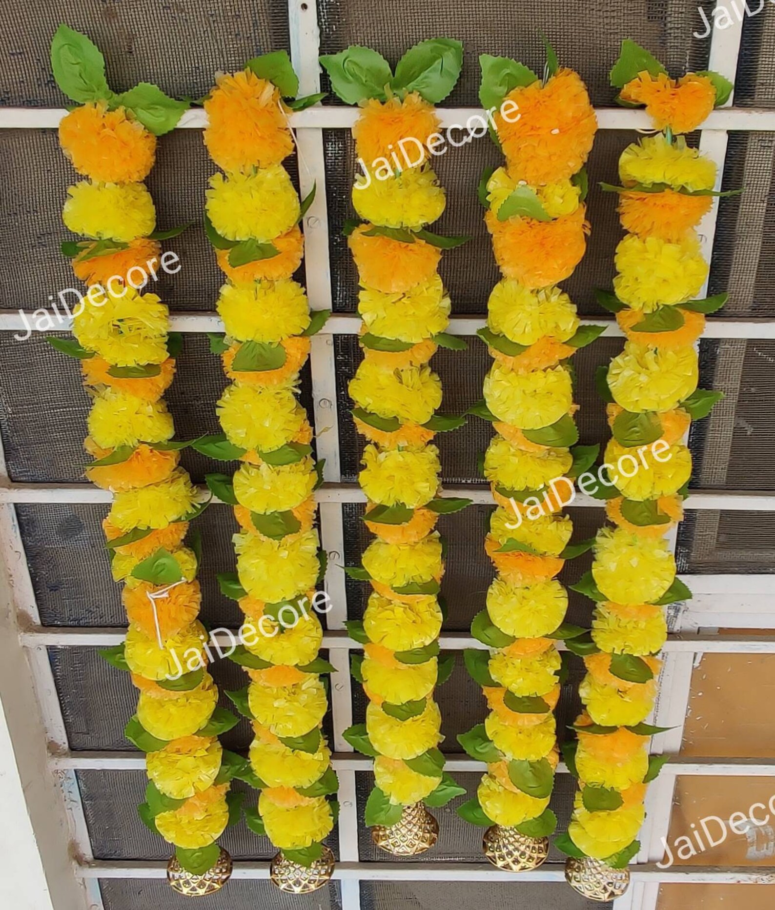 Indian Decoration Artificial Flower Toran Flower Garland - Etsy