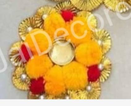 Express Shipping of Beautiful Rangoli Artificial Flower Floral | Etsy