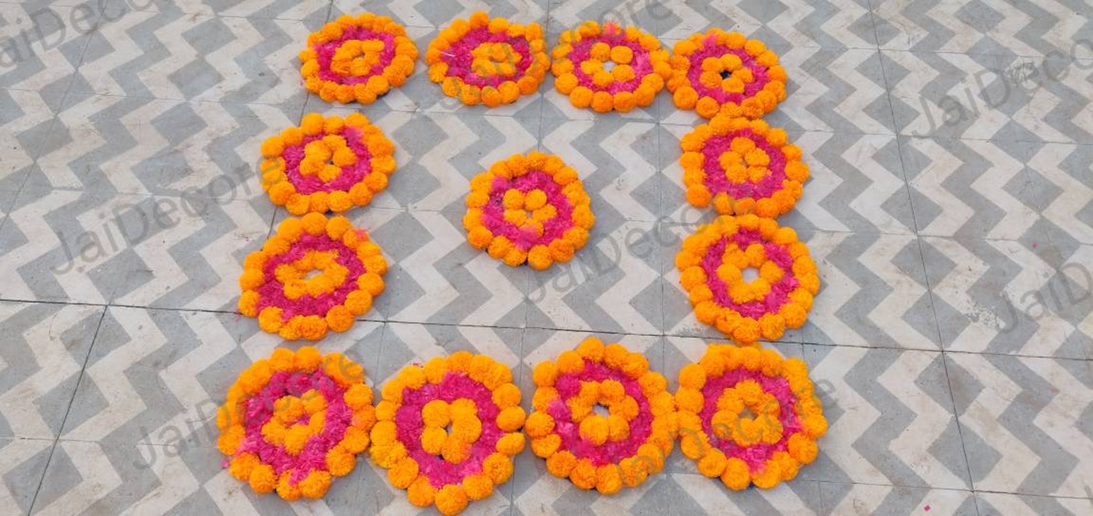 Express Shipping of Beautiful Rangoli Artificial Flower Floral - Etsy