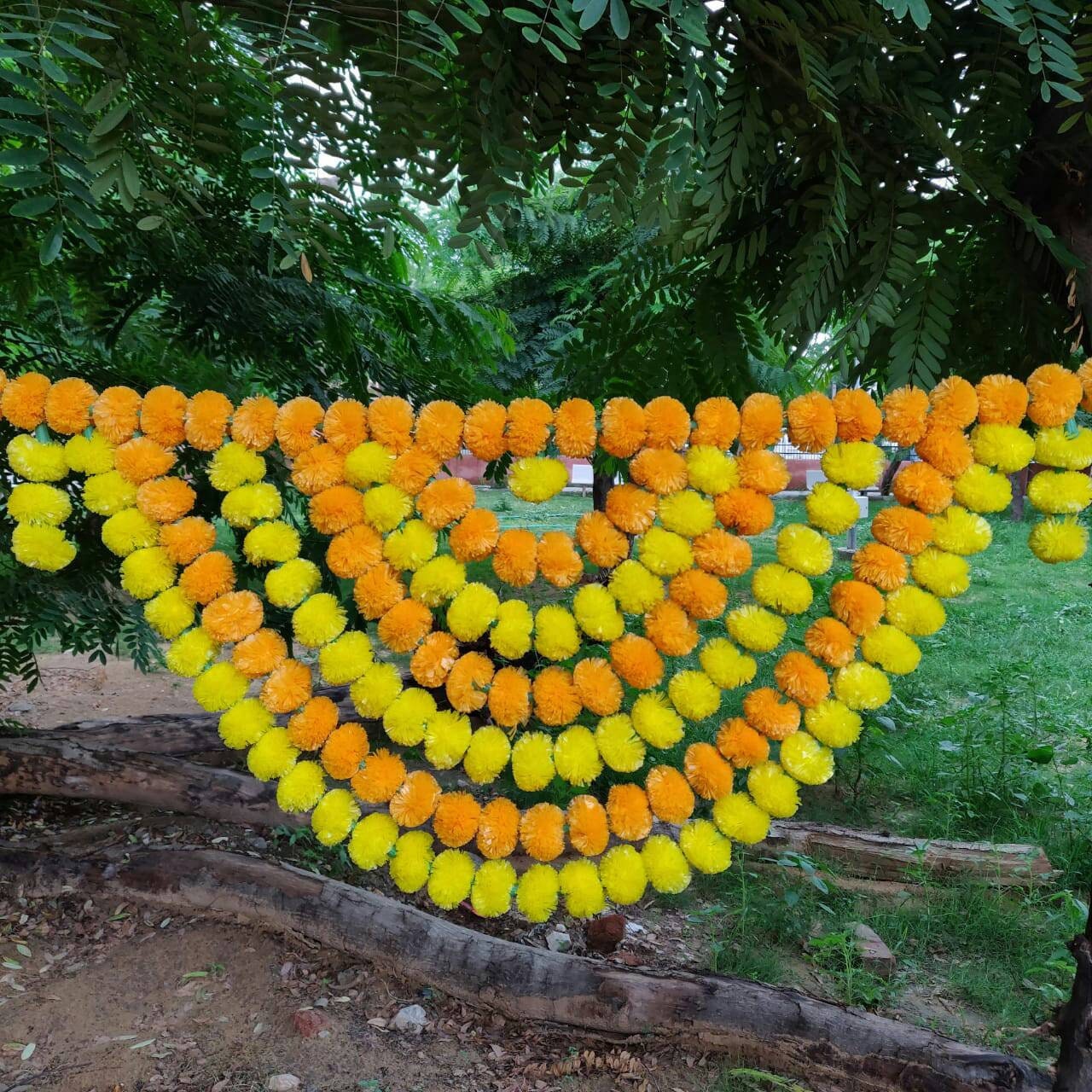 Buy 6 Feet Long Flower Toran Artificial Garland Colorfull Flower Online ...