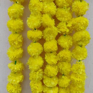 Buy 20 Pieces of Flower Strings Torans Flower Garland Lines Marigold ...