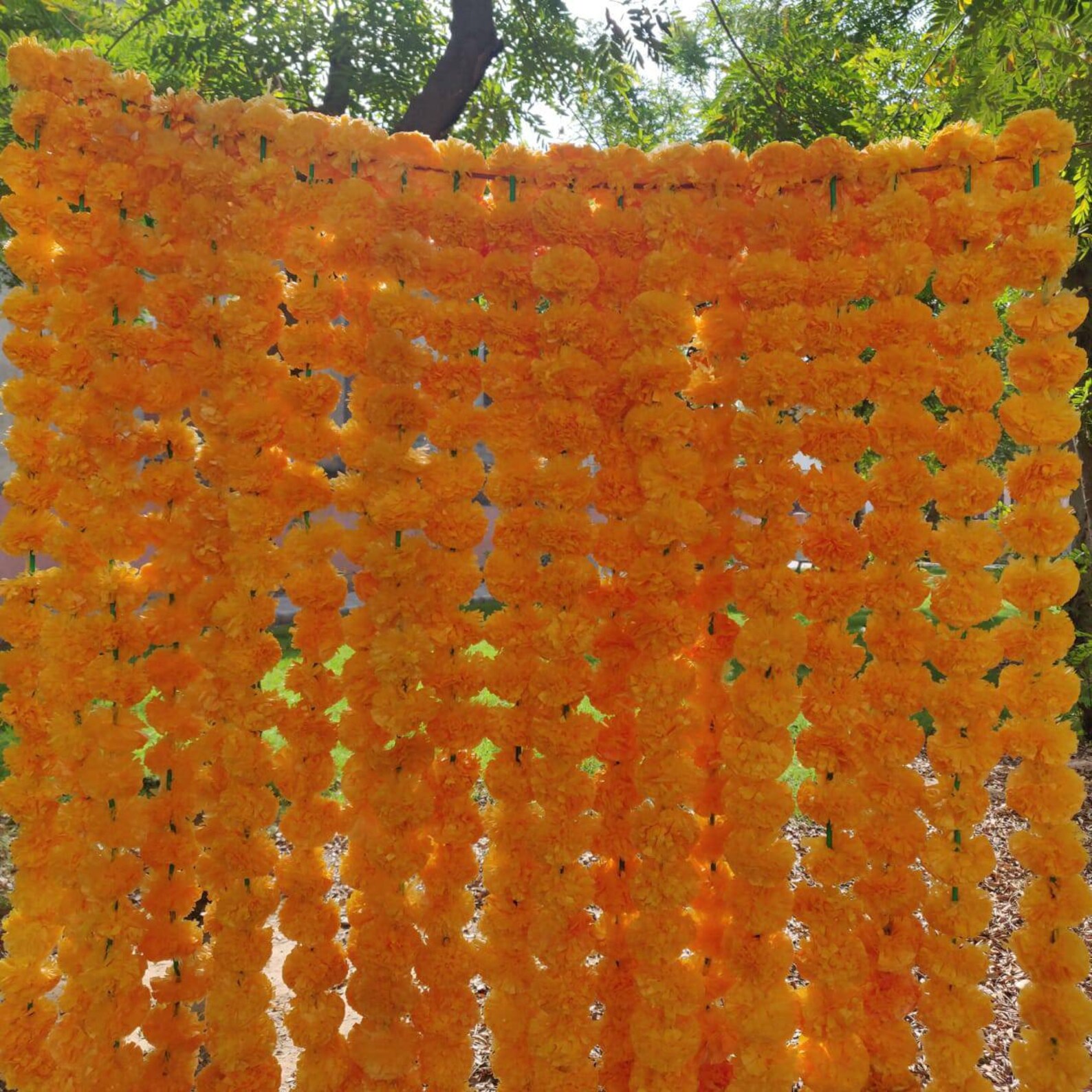 50 String of Flower Strings Torans Flower Garland Lines | Etsy