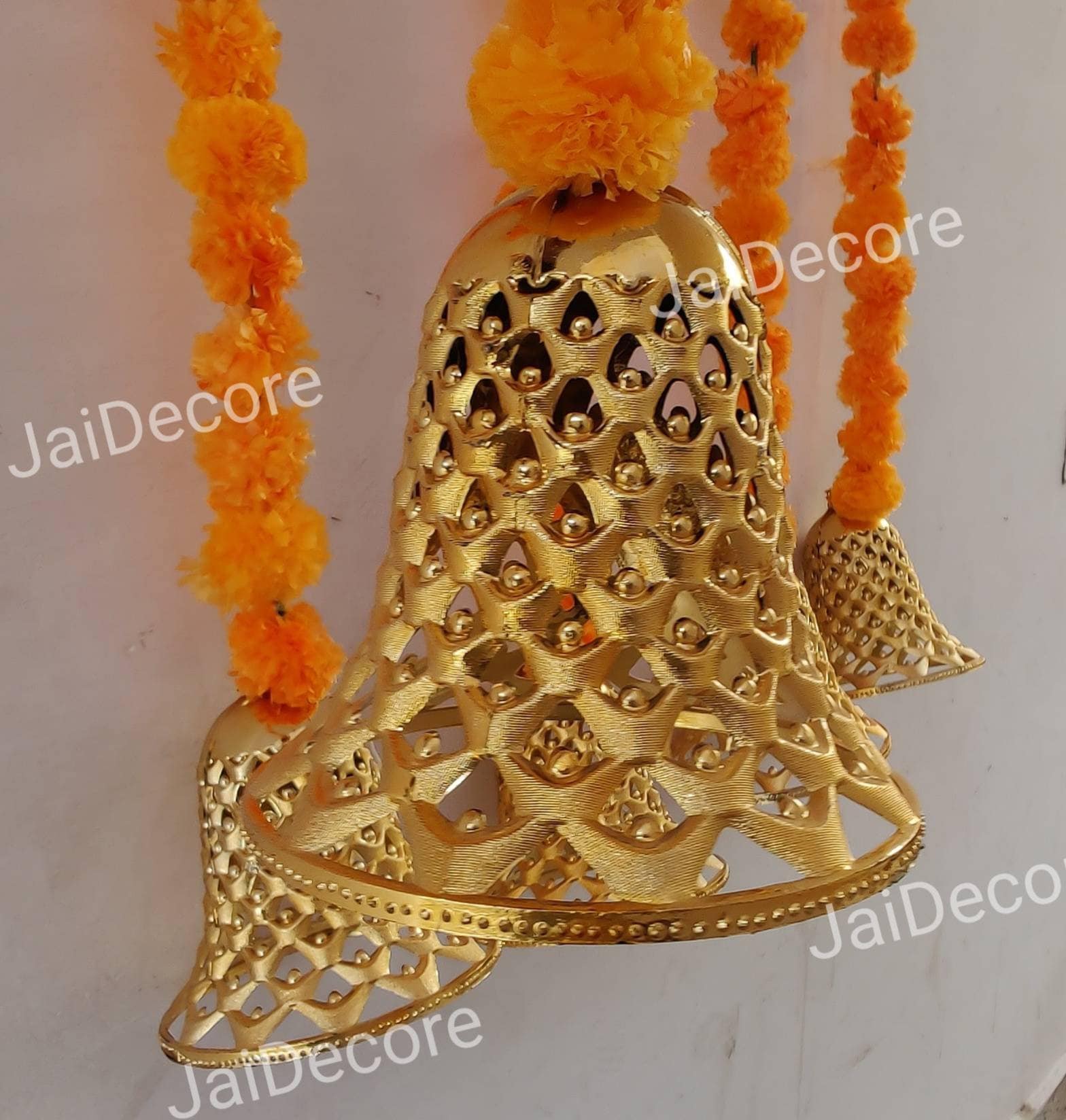 Big 9 Inch Bell Flower Garlands With Beautiful Bells Backdrops Flower ...