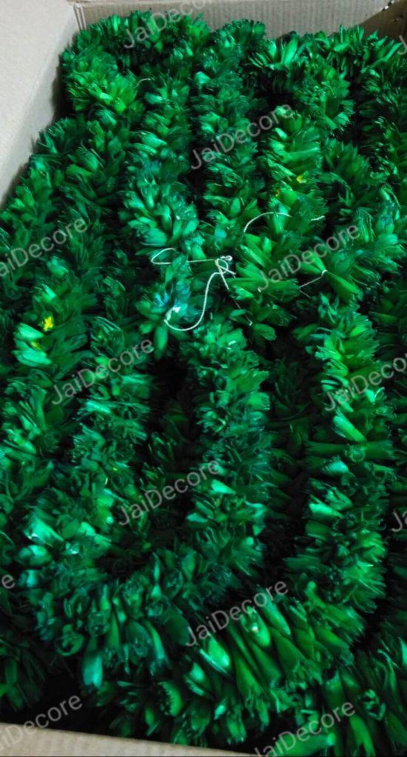 Indian Decoration Artificial Paper Flower Strings Jasmine - Etsy