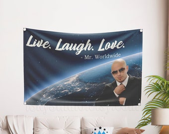 Mr Worldwide Flag - Etsy