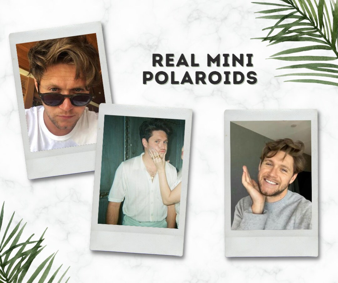 Niall Horan Personalizado Polaroids Reales Instax Mini Polaroids ...