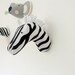 Zebra Head on the Wall , Felt Faux Taxidermy Head, Fabric Wall Mounted ...
