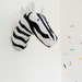 Zebra Head on the Wall , Felt Faux Taxidermy Head, Fabric Wall Mounted ...