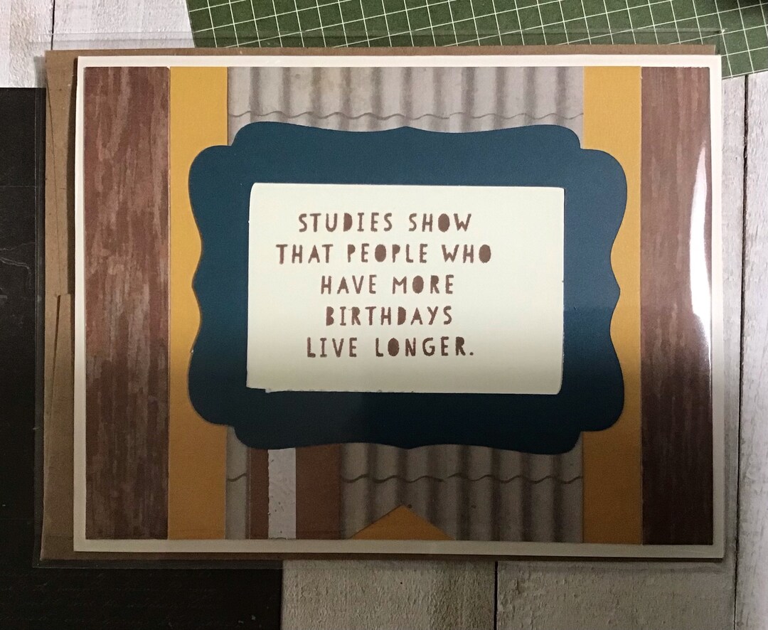 Happy Birthday Studies Show That People Who Have More - Etsy