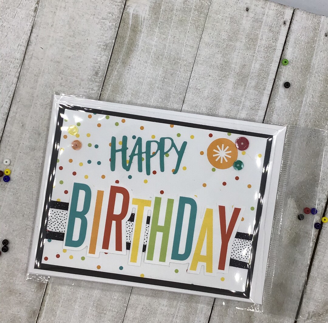 Happy Birthday Greeting Card, Fundraiser 10% for CHEO - Etsy