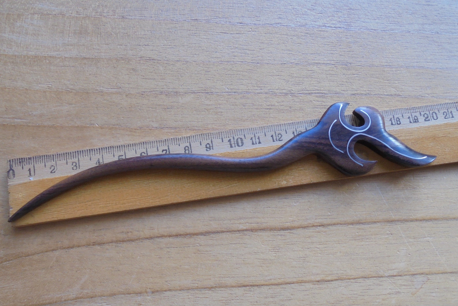 Single Prong Wood Hair Stick Hair Pin Hair Fork Hair - Etsy