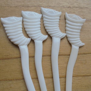 One/single Prong Bone Hair Stick, SEASHELL Hair Stick, Bone Hair ...