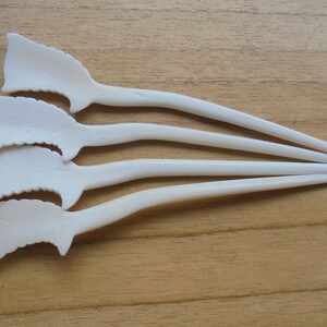 One/single Prong Bone Hair Stick, SEASHELL Hair Stick, Bone Hair ...