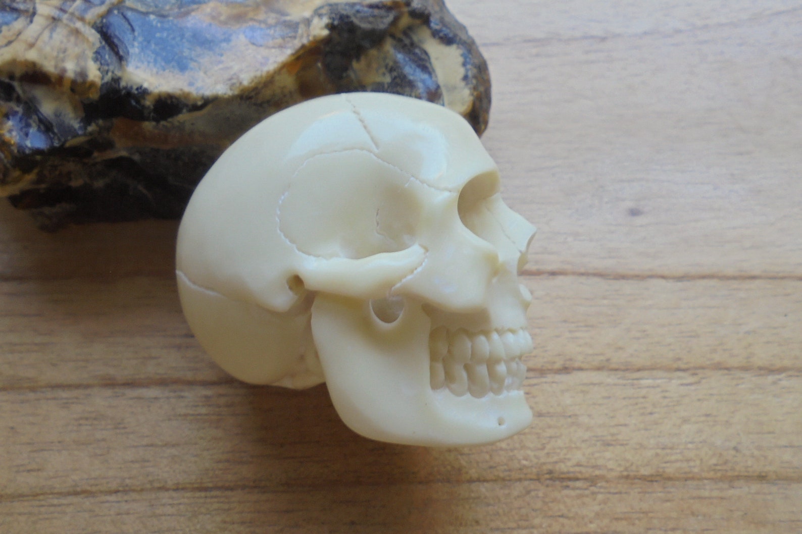 Skull Carving Table Decoration White Billiard Ball Pool - Etsy