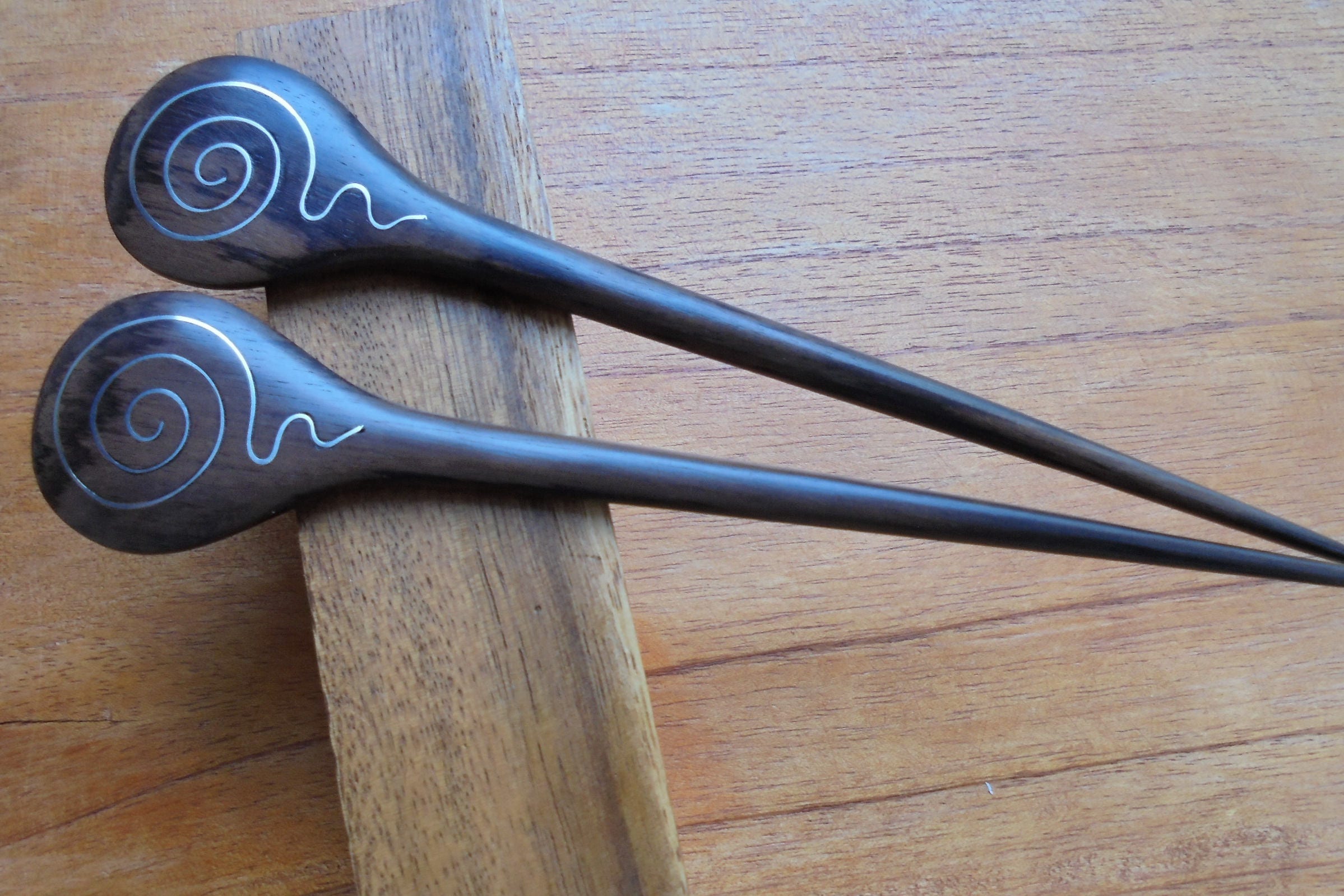 1 Prong Wood Hair Stick Hair Pin Hair Fork Hair Accessories | Etsy