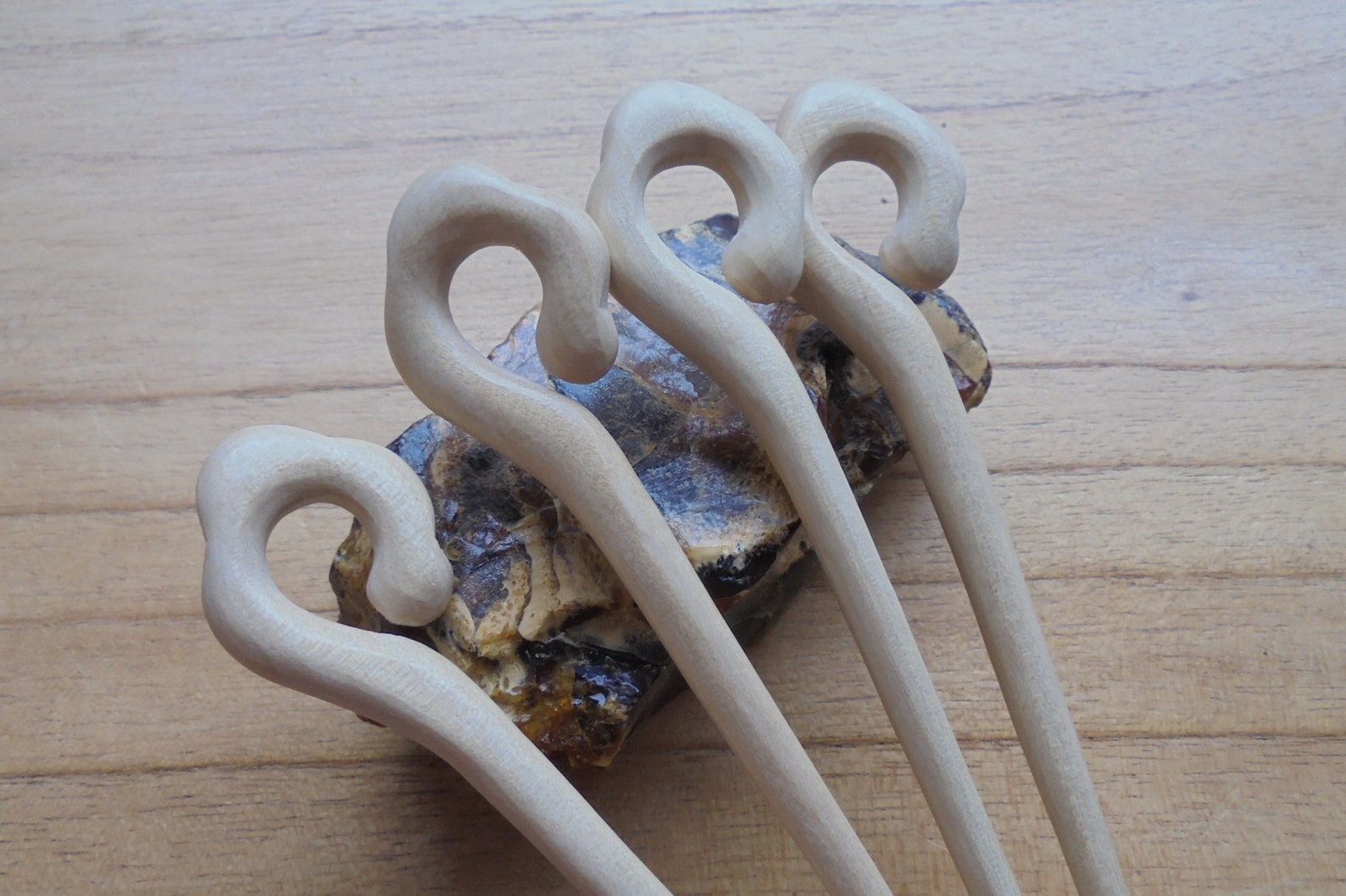 1 Prong Wood Hair Stick Wood Hair Pin Hair Fork Hair - Etsy