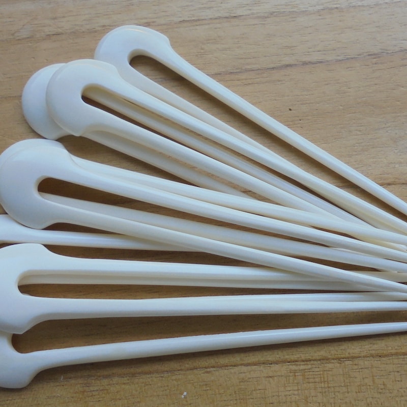 Bone Hair Clip - Etsy
