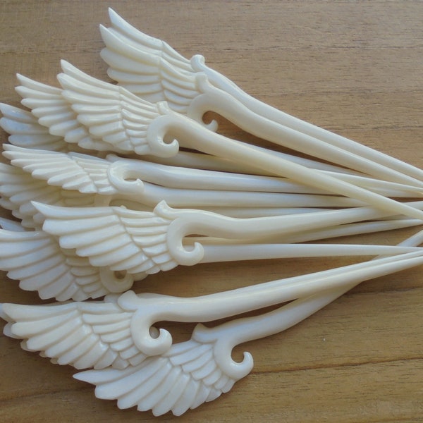 Angel Wing Hair Clip - Etsy