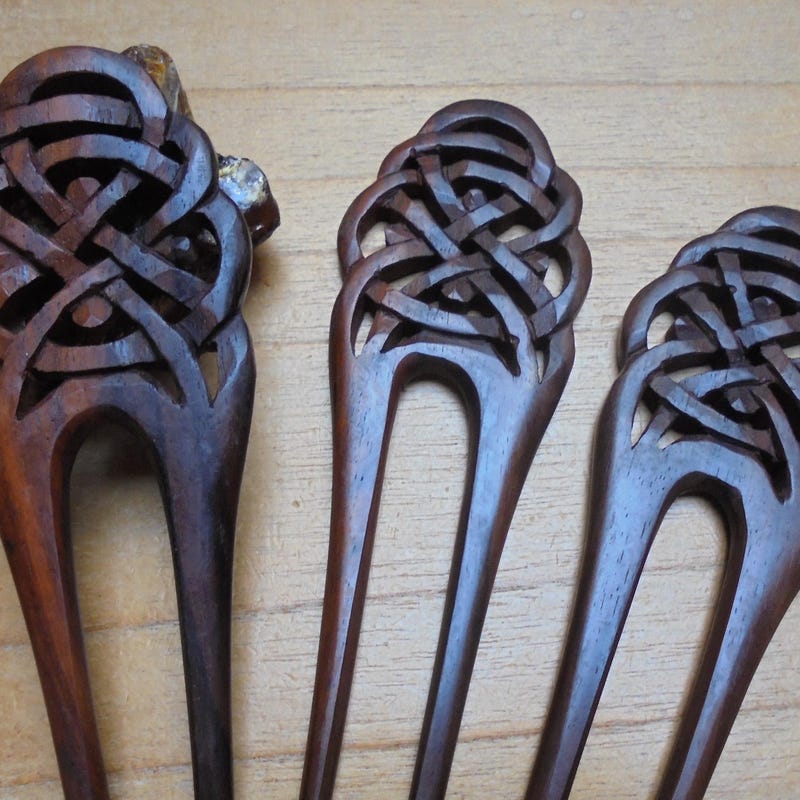 Celtic Hair Comb - Etsy