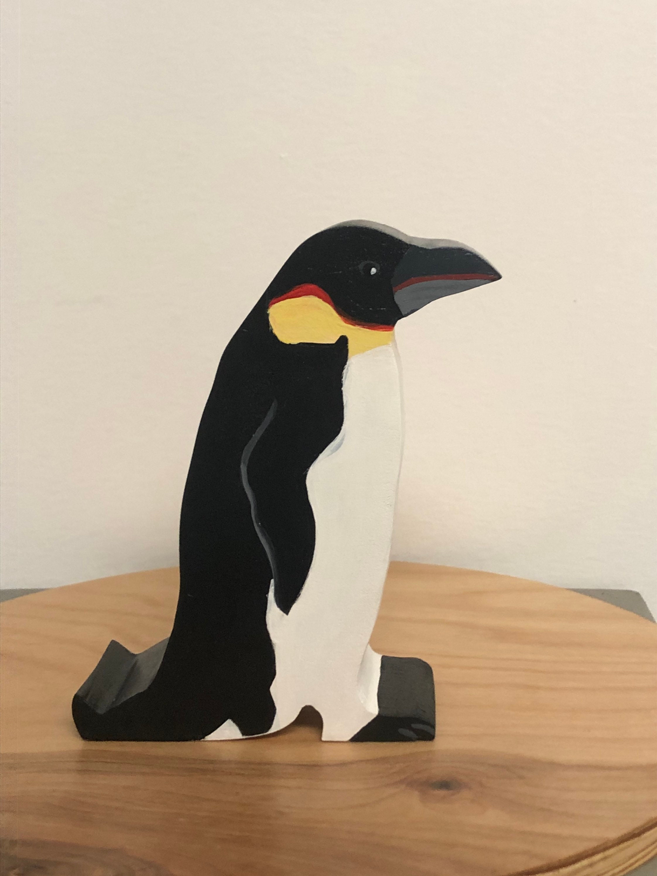 Penguin CellPhone Holder Wood Phone Holder Cell Phone Stand | Etsy