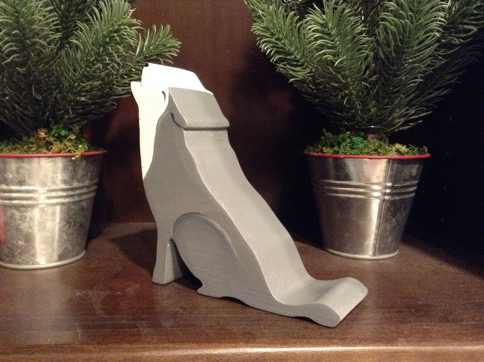 Wolf Cell Phone Stand Phone holder iPad Stand | Etsy