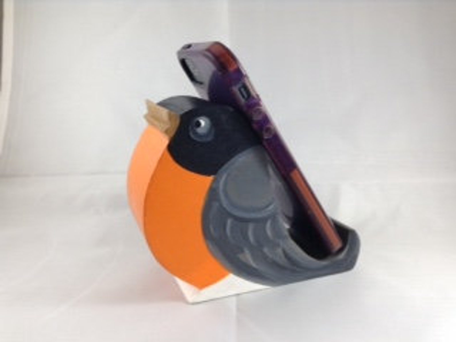 Robin Cell Phone Holder Bird Cellphone Stand Ipad Holder - Etsy