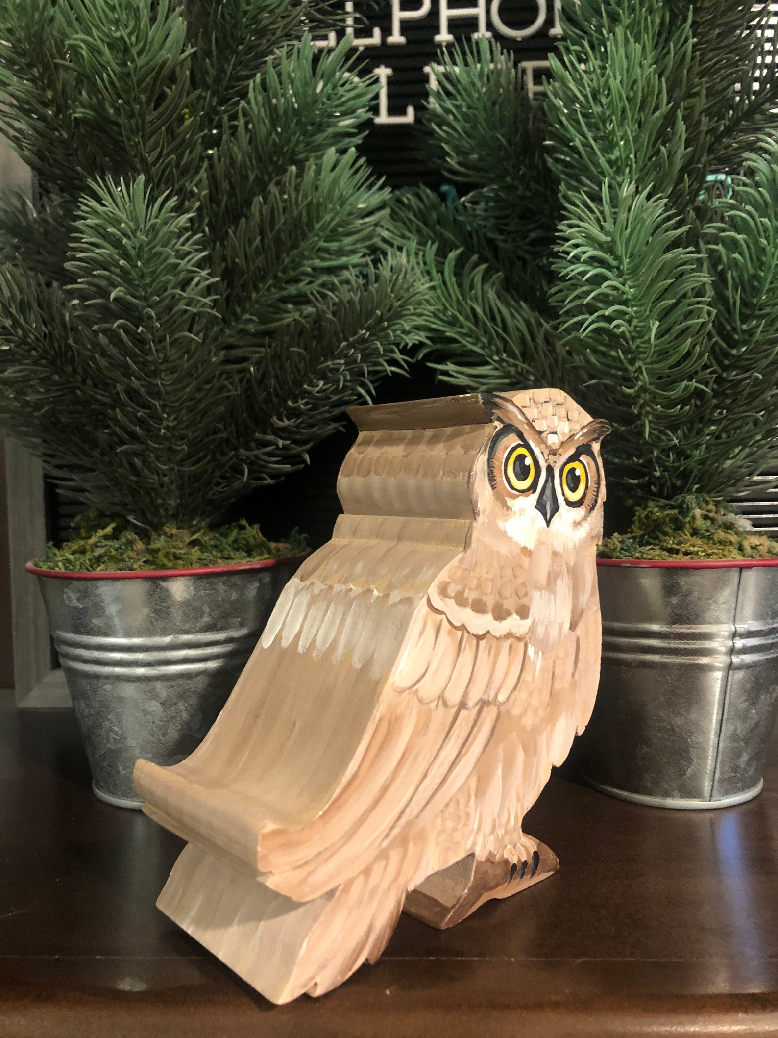 Owl Cellphone Holder and Business Card Holder Iphone Stand | Etsy