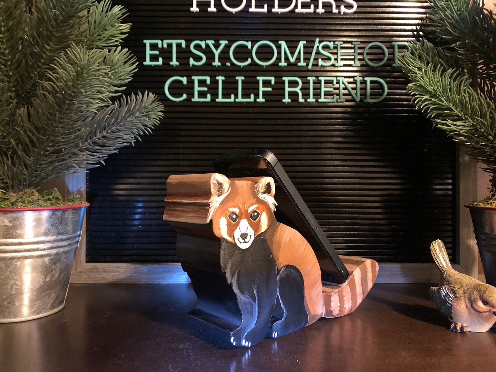 Red Panda Cellphone Holder Cellphone Stand Ipad Holder | Etsy