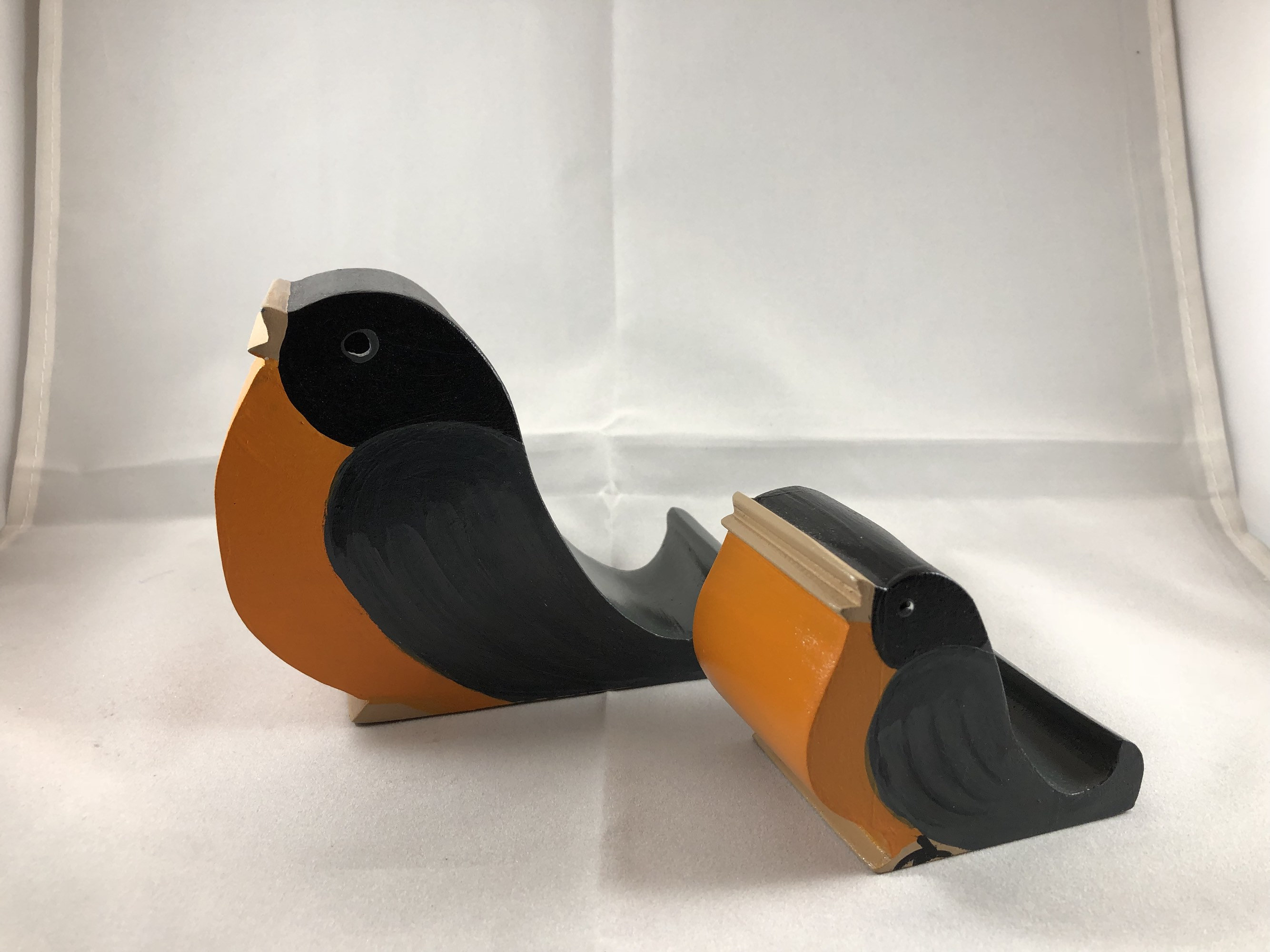 Robin Cell Phone Stand With Matching Business Card Holder | Etsy