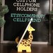 Giraffe Phone Stand, iPhone Stand, Android Phone Holder, Homemade Phone ...