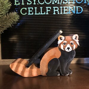 Red Panda Cellphone Holder Cellphone Stand Ipad Holder - Etsy