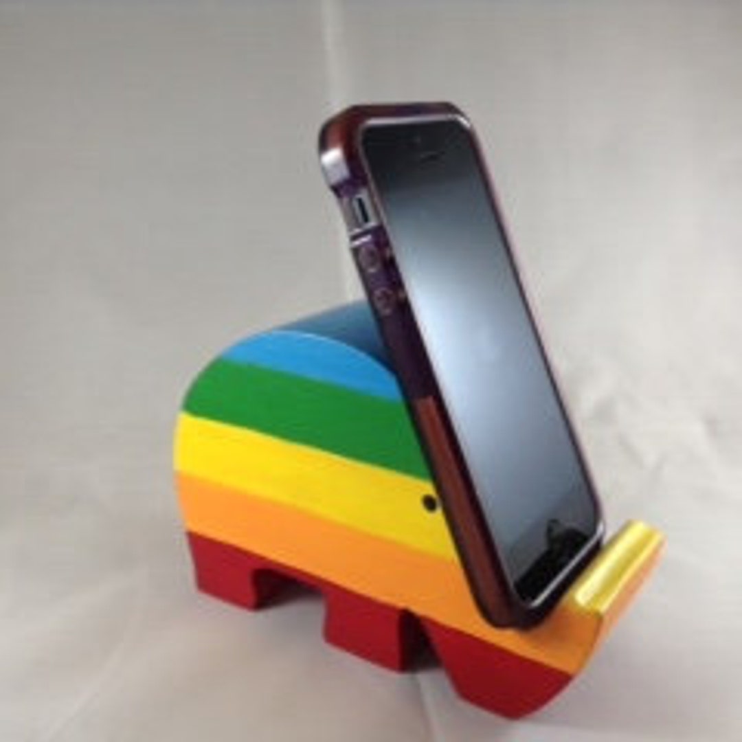 Elephant Cell Phone Holder Cellphone Stand iPad Stand - Etsy