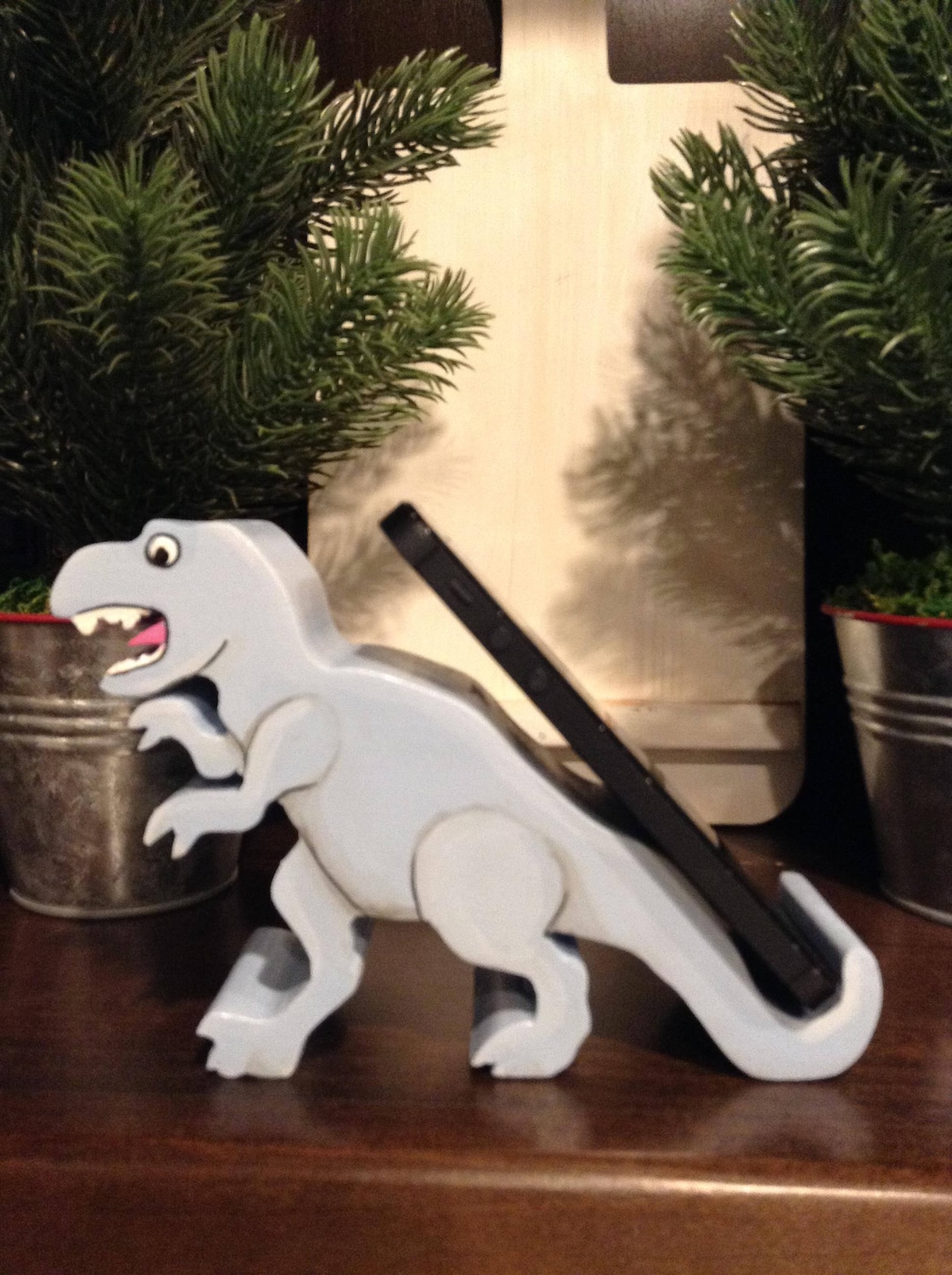 Dinosaur Cell Phone Holder, Phone Stand, iPhone Holder - Etsy