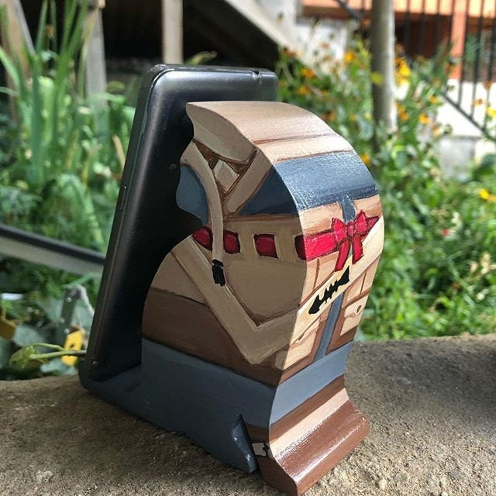 Cat Cell Phone Holder Cellphone Stand Wood Phone Holder | Etsy