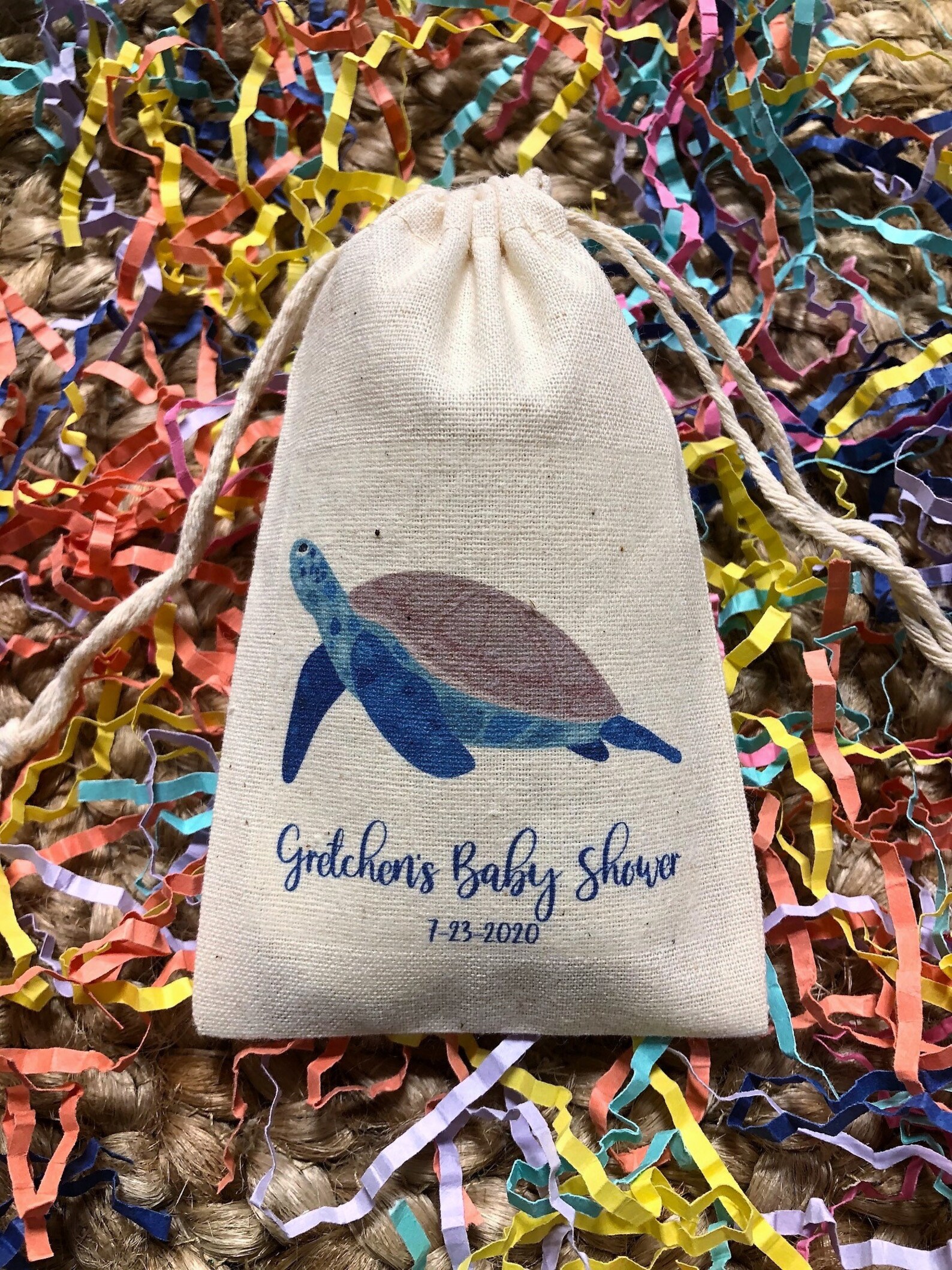 Set of 10 Sea Turtle Party Favor Bags item 2131A - Etsy