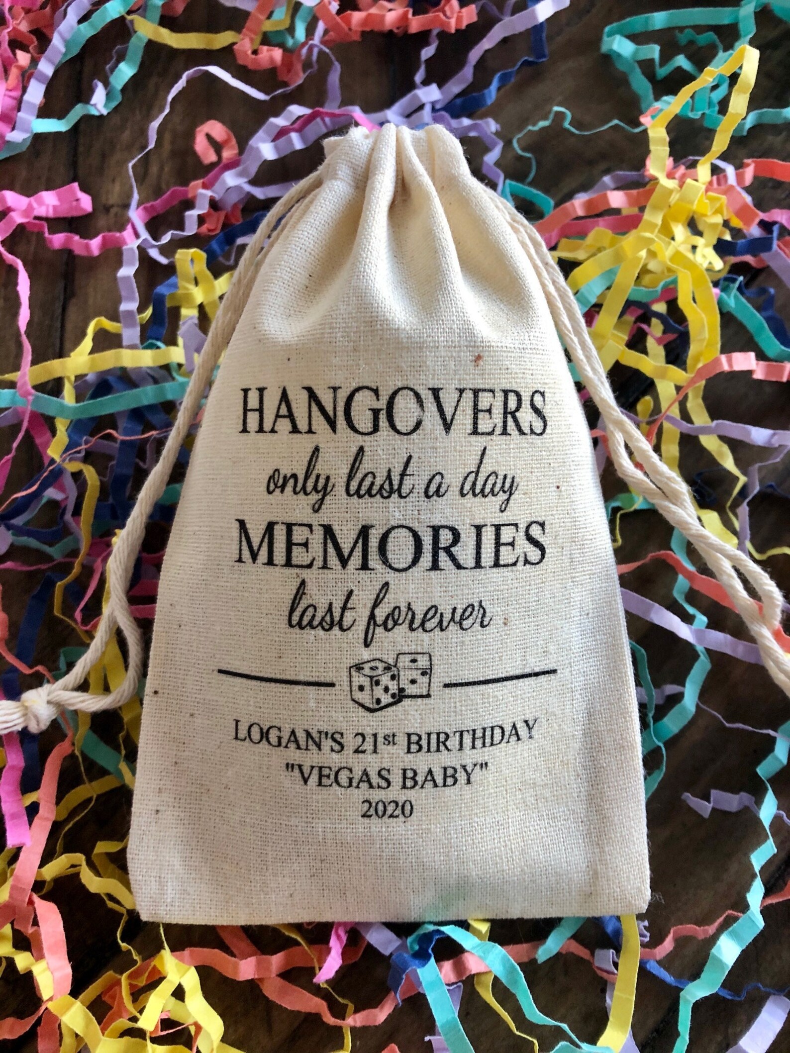 Set of 10 Vegas Theme Hangover Kit / Recovery Kit / Hangovers - Etsy