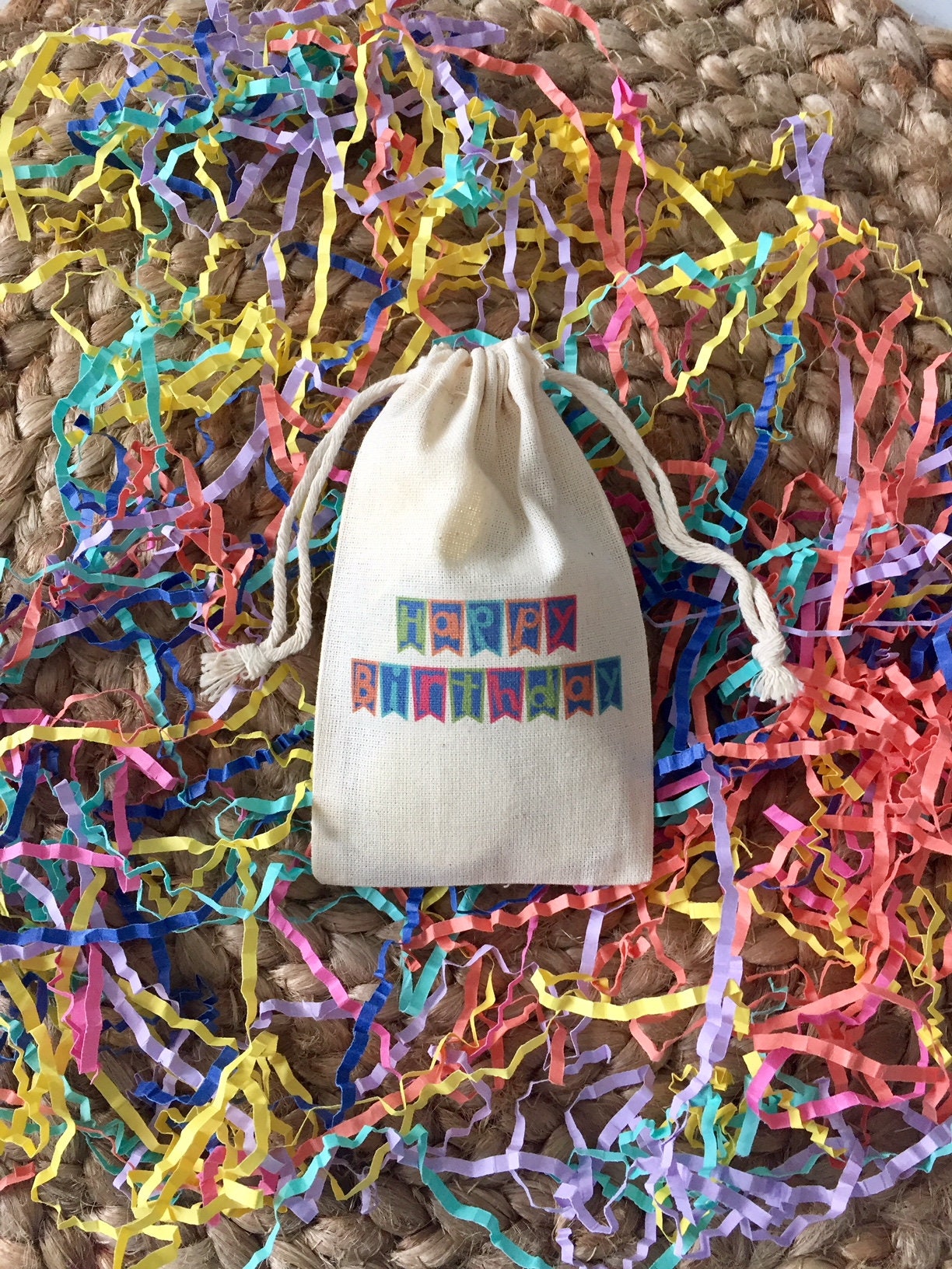 Set of 10 Happy Birthday Party Favor Bags Item 1534A | Etsy