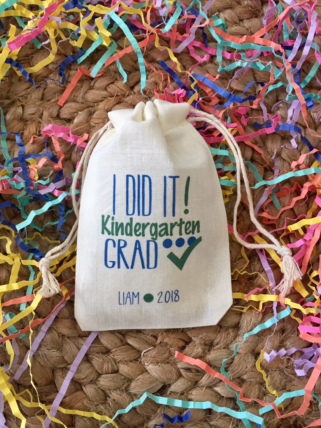 Set of 10 Kindergarten Graduation Party Favor Bags item 1457A - Etsy