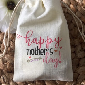 Set of 10 Happy Mother's Day Favor Bags / Dinner or Brunch Table Decor ...