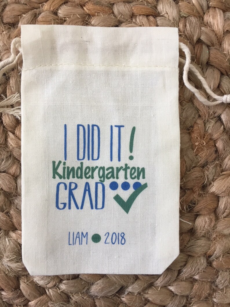 Set of 10 Kindergarten Graduation Party Favor Bags item - Etsy