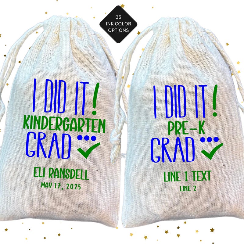 Preschool Graduation Bags - Etsy