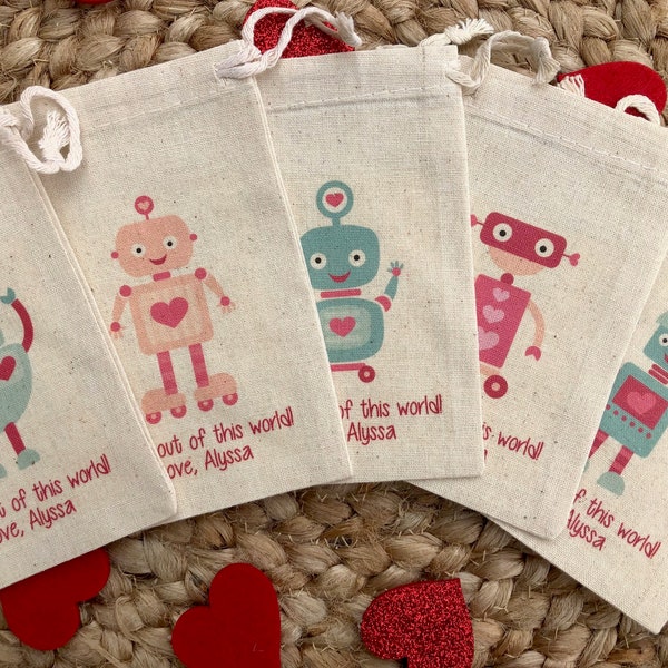 Valentine Robot - Etsy