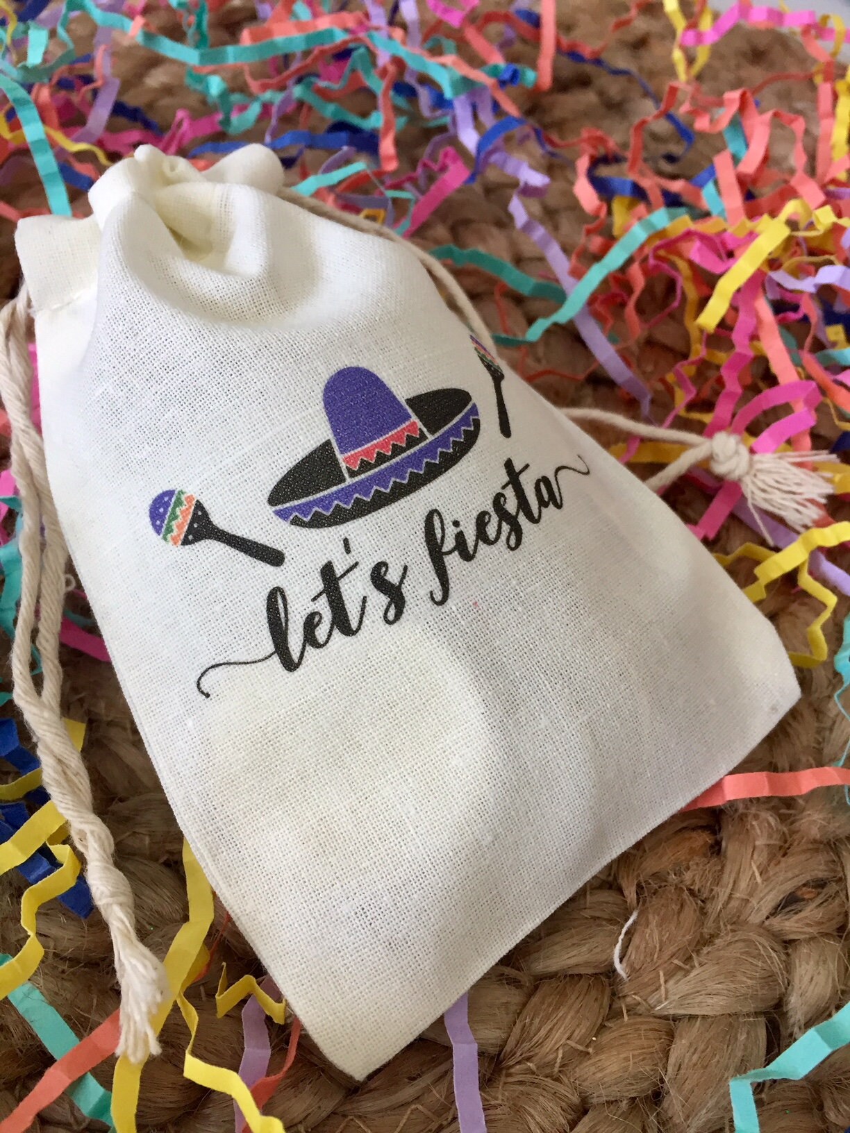 Set of 10 Let's Fiesta Cinco de Mayo or Mexican Fiesta | Etsy